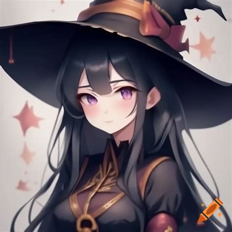 Anime Witch Girl Character On Craiyon