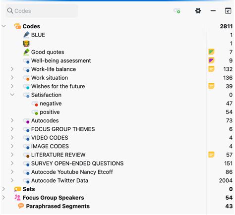 کاربرد پنجره Code System در نرم افزار Maxqda 24 گروه آمار سبز