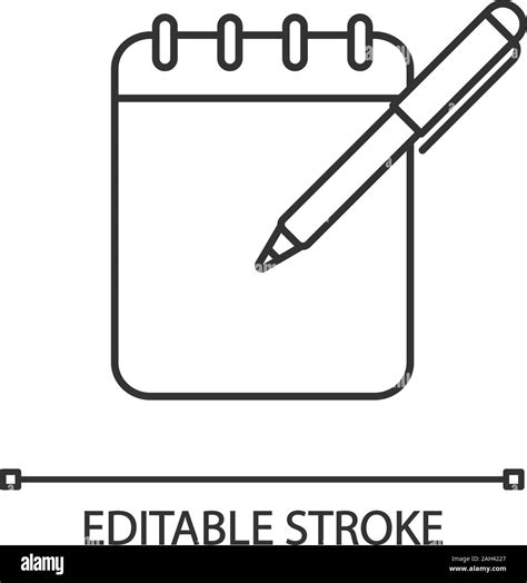 Taking Notes Clipart Black And White