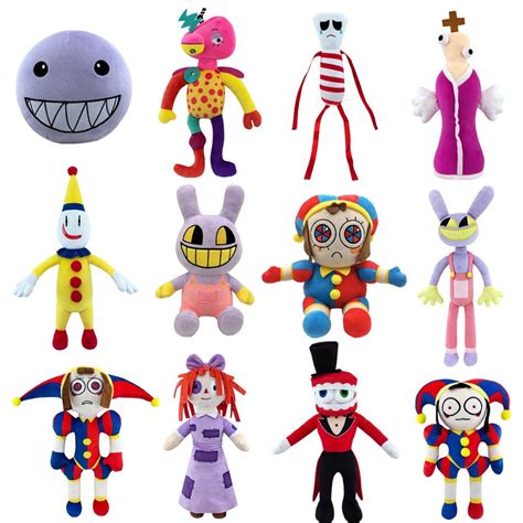 The Amazing Digital Circus ของเล่นตุ๊กตาตัวตลก วงกลม ดิจิทัล น่าทึ่ง