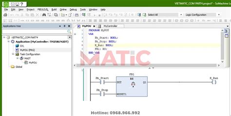 Plc Schneider Part 4 Lệnh Set Reset Funtion Block Matic Vn