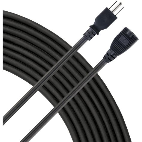 Livewire Essential 14 Awg Ac Extension Cable 50 Ft Black Music And Arts