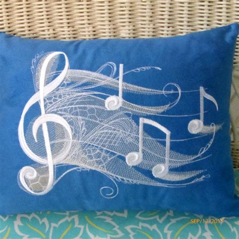 Music Pillow Etsy