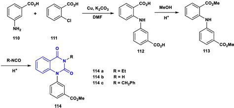 Synthesis Of Quinazoline‐241h3h‐dione Derivatives 114 Download