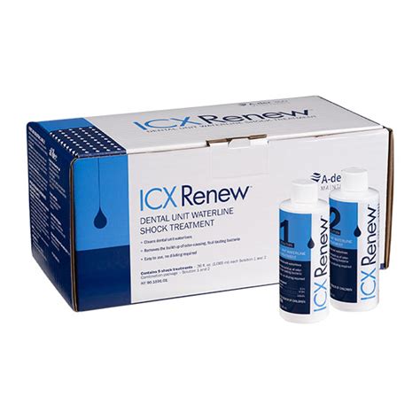 Icx Dental Unit Waterline Treatment Solution A Dec