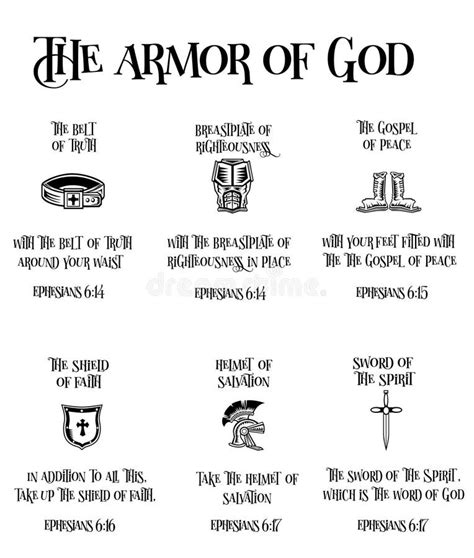 Ephesians 6 Full Armor Of God Tattoo