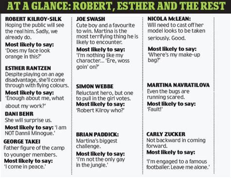 Jaci Stephens Jungle Watch Why My Money Is On Scary Martina Daily