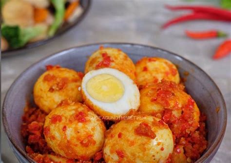 Resep Telur Balado Oleh Susi Agung Cookpad