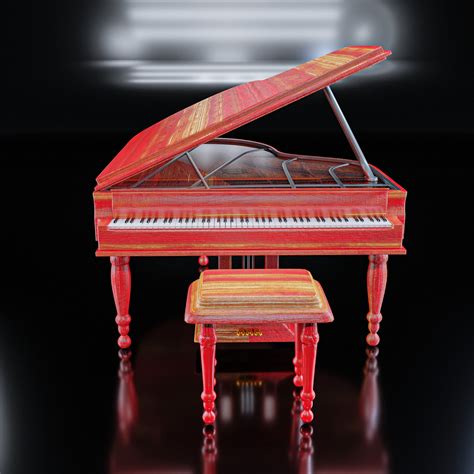 Artstation Piano Game Assets