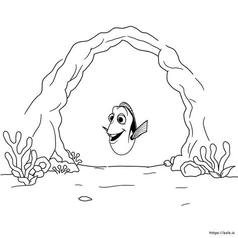 Finding Dory Coloring Sheets