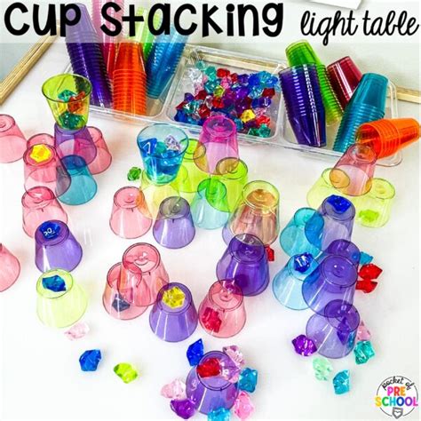 12 Stem And Science Light Table Activities For Preschool Pre K And
