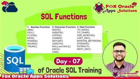 Day 7 Sql Functions Dual Table And Pseudo Columns Instr In Sql