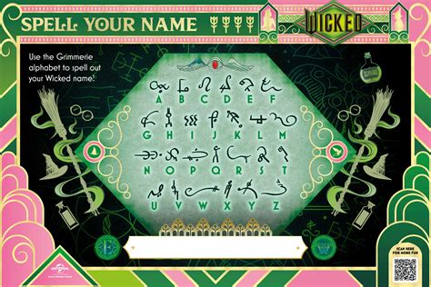Get A Free Wicked Movie Activity Booklet Wicked Wicked Film Activities