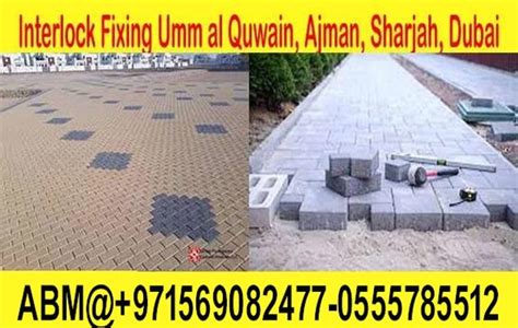 Interlock Fixing Contractor In Dubai Sharjah Ajman