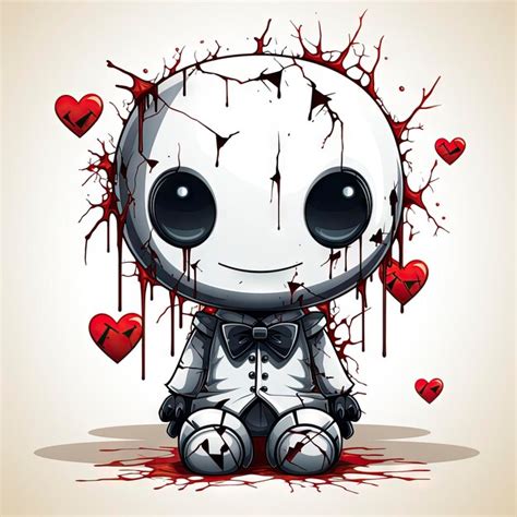 Premium Photo Spooky Voodoo Doll Set Against A Plain Backdrop