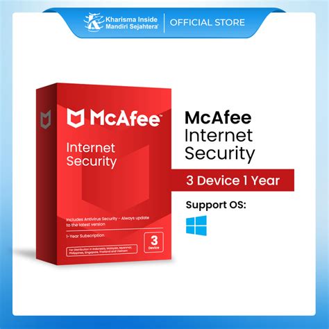 Jual Mcafee Internet Security Software Security Shopee Indonesia