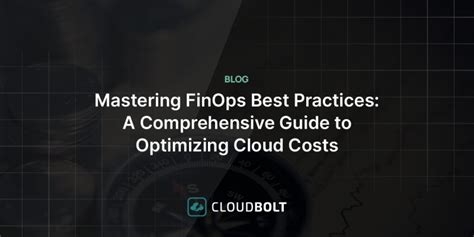 Cloudbolt Software On Linkedin Mastering Finops Best Practices A