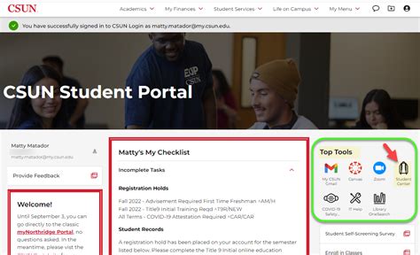 My Class Schedule California State University Northridge