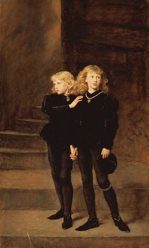 The Faces Of Britain The Two Princes Edward And Richard In The Tower