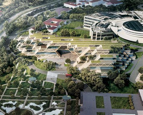 Nanyang Technological University South Building Revery Architecture