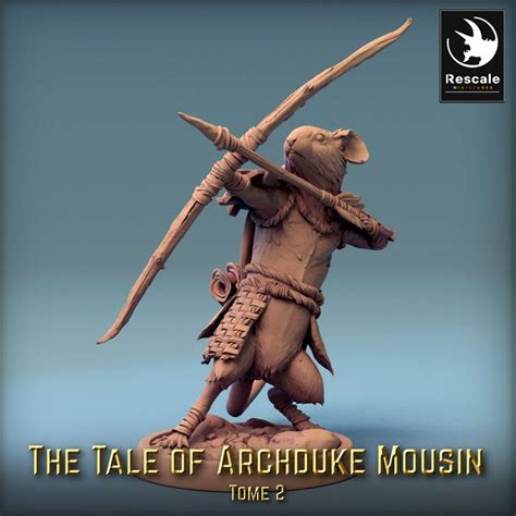 3d Printable Pack Mousin Mouse By Rescale Miniatures