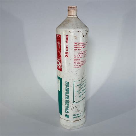 Spar Bleach Bottle 1960s Rubbish Walks