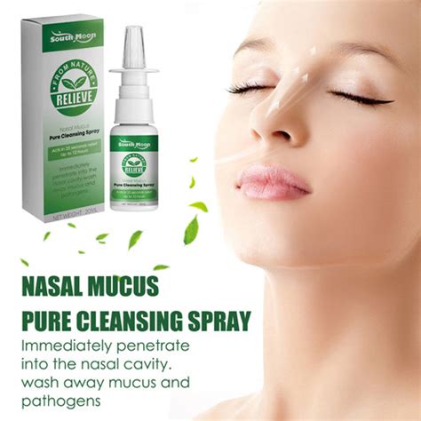 Promo South Moon Nasal Mucus Pure Cleansing Spray 30g Nasal Spray Anti