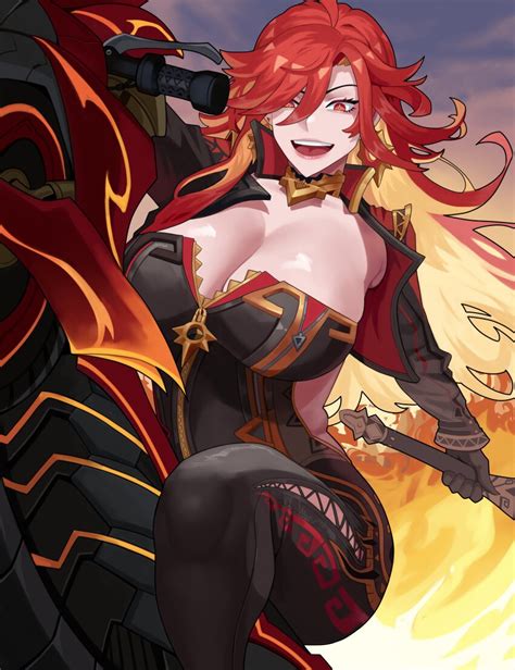 Arapanchi Mavuika Genshin Impact Genshin Impact Mihoyo Absurdres