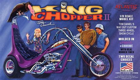 Atlantis Models 224 1 8 Tom Daniels Way Out Custom King Chopper Ii