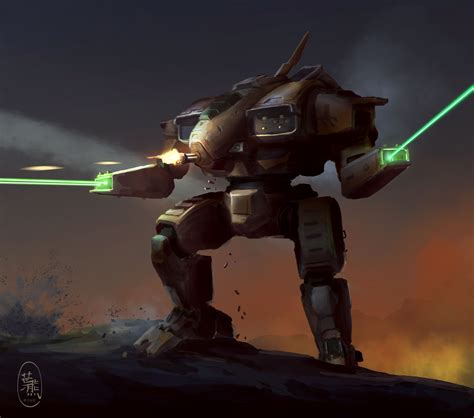 Artstation An Alternate Champion Design Battletech