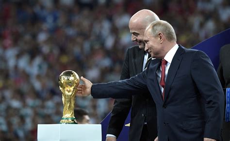Final Match Of The Fifa World Cup • President Of Russia