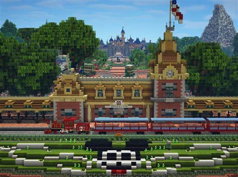 Virtual Disneyland Resort Minecraft Project San Jose State University