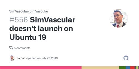 simvascular doesn t launch on ubuntu 19 · issue 556 · simvascular