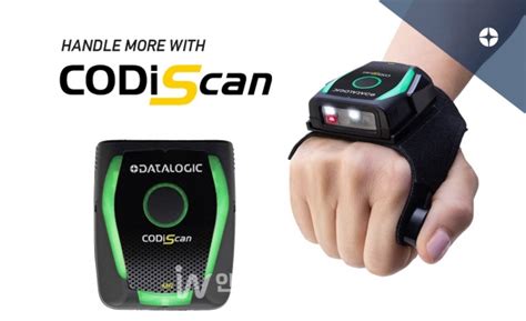 데이터로직 업그레이드된 2d 웨어러블 스캐너 코디스캔codiscan 출시 인더스트리뉴스