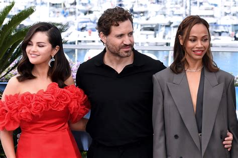 Selena Gomez Edgar Ramirez Zoe Saldana Emila Perez Cannes Film Festival