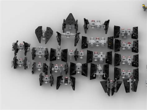 Lego Moc Micro Star Wars Collection By Mcmoc Rebrickable Build With