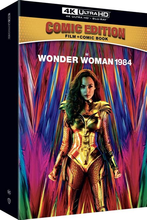 Wonder Woman 1984 Comic Edition 4k Ultra Hd Blu Ray Blu Ray