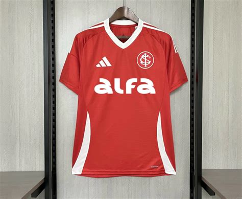 Camisa Internacional Home 2526 Vermelha E Branca