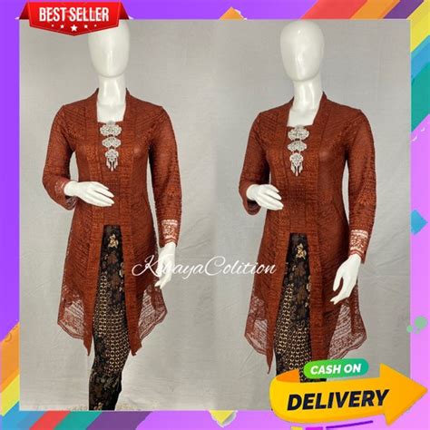 Jual Satu Set Baju Kebayak Kartini Model Kekinian 1 Set Kebya Model Tradisional Pakaian Adat