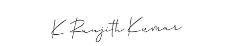 70 K Ranjith Kumar Name Signature Style Ideas Excellent Electronic Sign