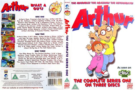 Arthur The Complete Series One Uk Dvd Cover By Gikesmanners1995 On Deviantart