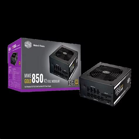 Cooler Master MWE GOLD 850W V2 Fully Modular - Feel the new technology