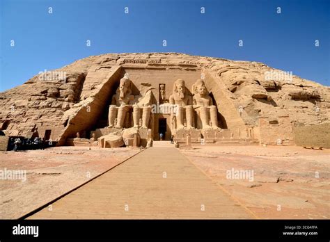 Abu Simbel Temple Complex An Unesco World Heritage Site Located In