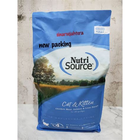 Jual Nutrisource Nutri Source Cat And Kitten Salmon 3kg 3 Kg Shopee