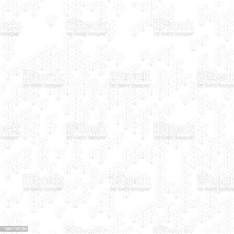 Outlines Of Cube Block Corners Hand Drawn Stock Illustration Download