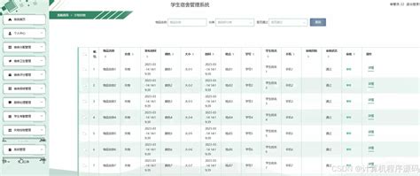 【开题报告】基于springbootvue学生宿舍管理系统（程序源码论文 计算机毕业设计 Csdn博客