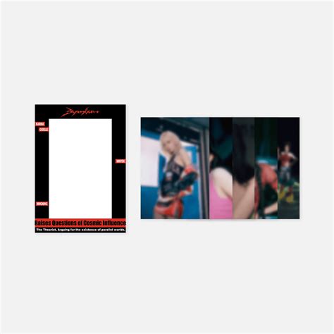 Aespa Armageddon Stand Photo Set Baro7 Best Kpop Store