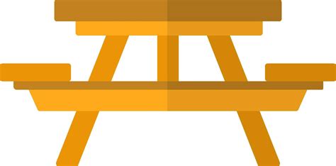 Picnic Table Clip Art Png
