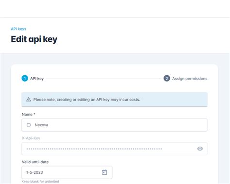 Api Keys Meterinsight
