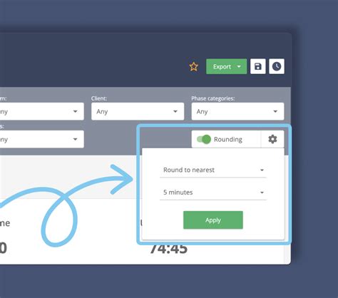 new introducing time rounding in your time reports